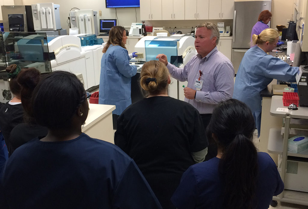Genesis Career College Students Tour HMC Lab - Vitruvian Health