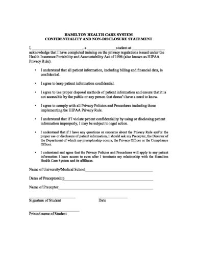 HIPAA form for STUDENTS - Vitruvian Health